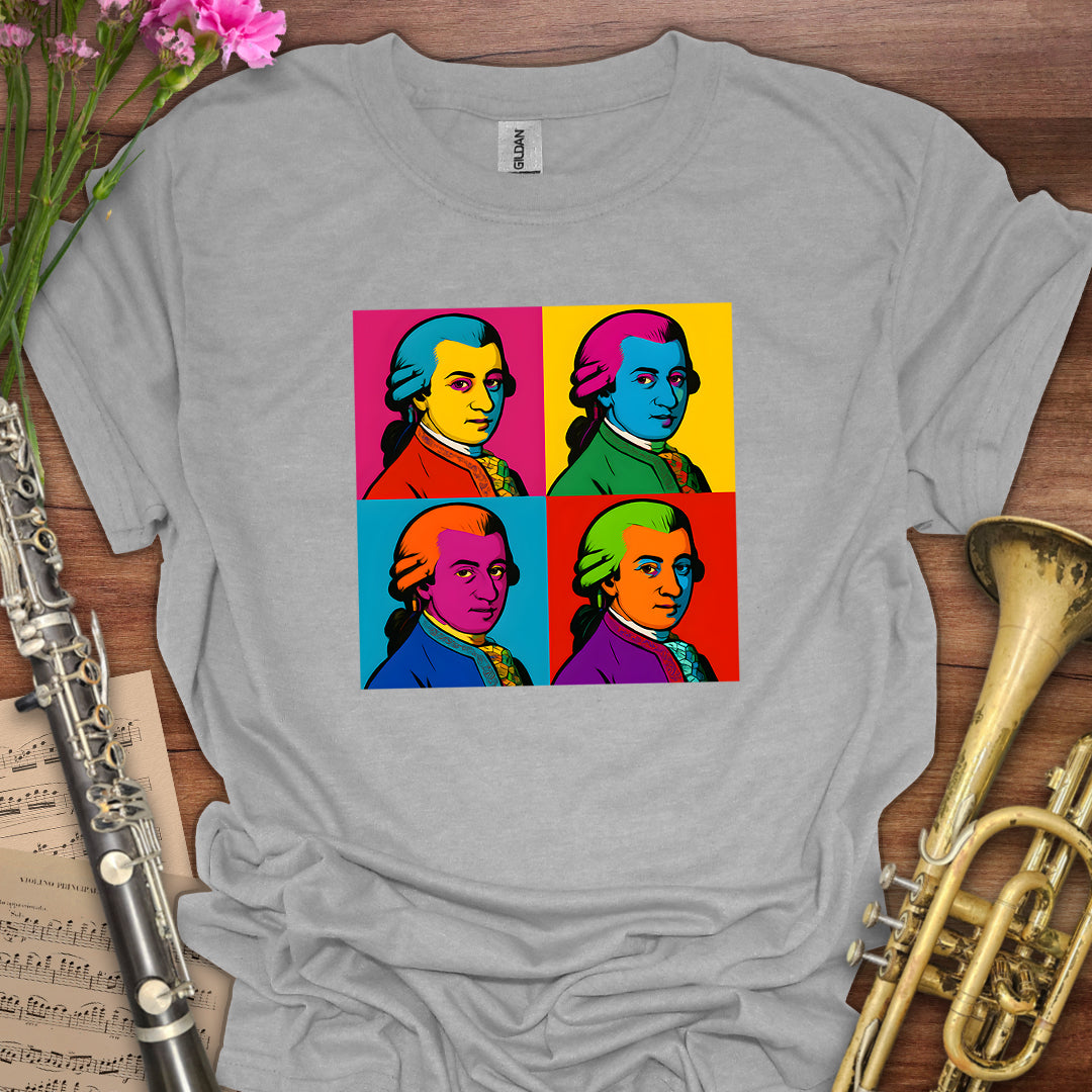 Mozart Pop Art T-Shirt – Ovation Ink